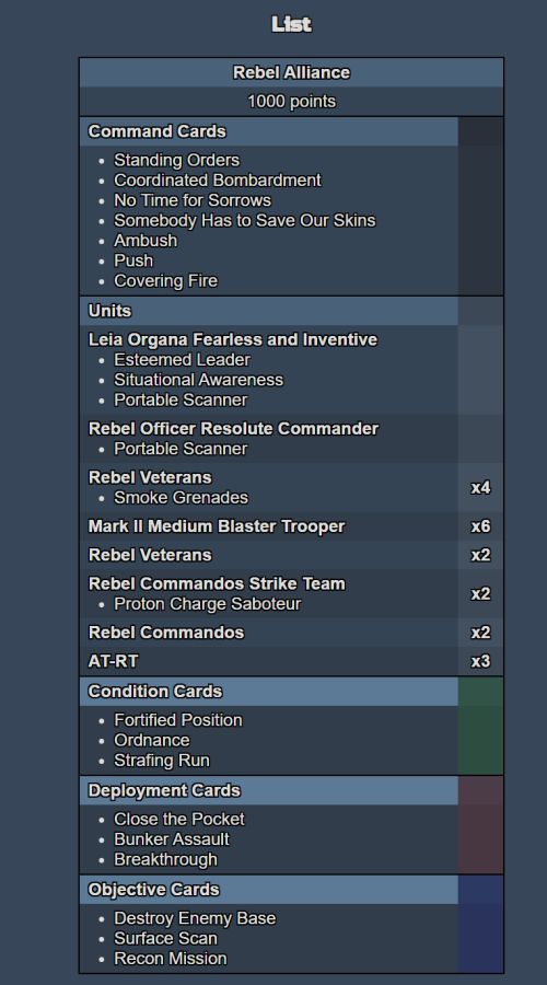 Republic AT-RT and Rebel AT-RT Unit Guide ( Legion 2.6) - The Fifth Trooper